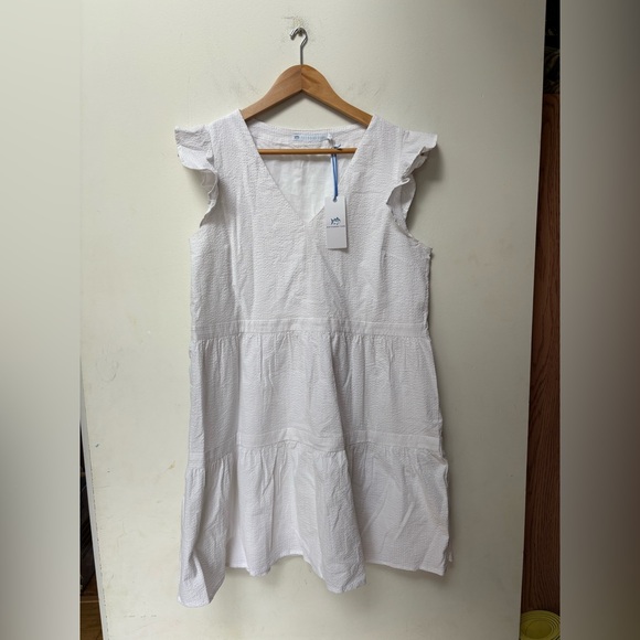 Southern Tide | Dresses | Southern Tide Evelyn Seersucker Tierd Dress ...